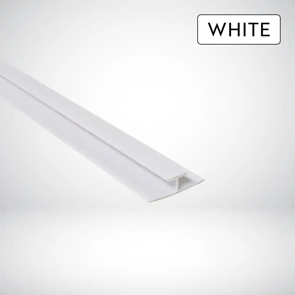H Trim White PVC for 5mm Panels – Wall Panel Trims