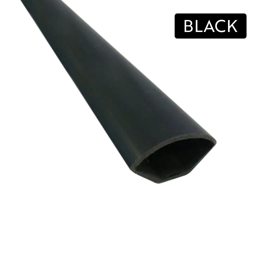 Quadrant Black PVC Trim 3M – Wall Panel Trims